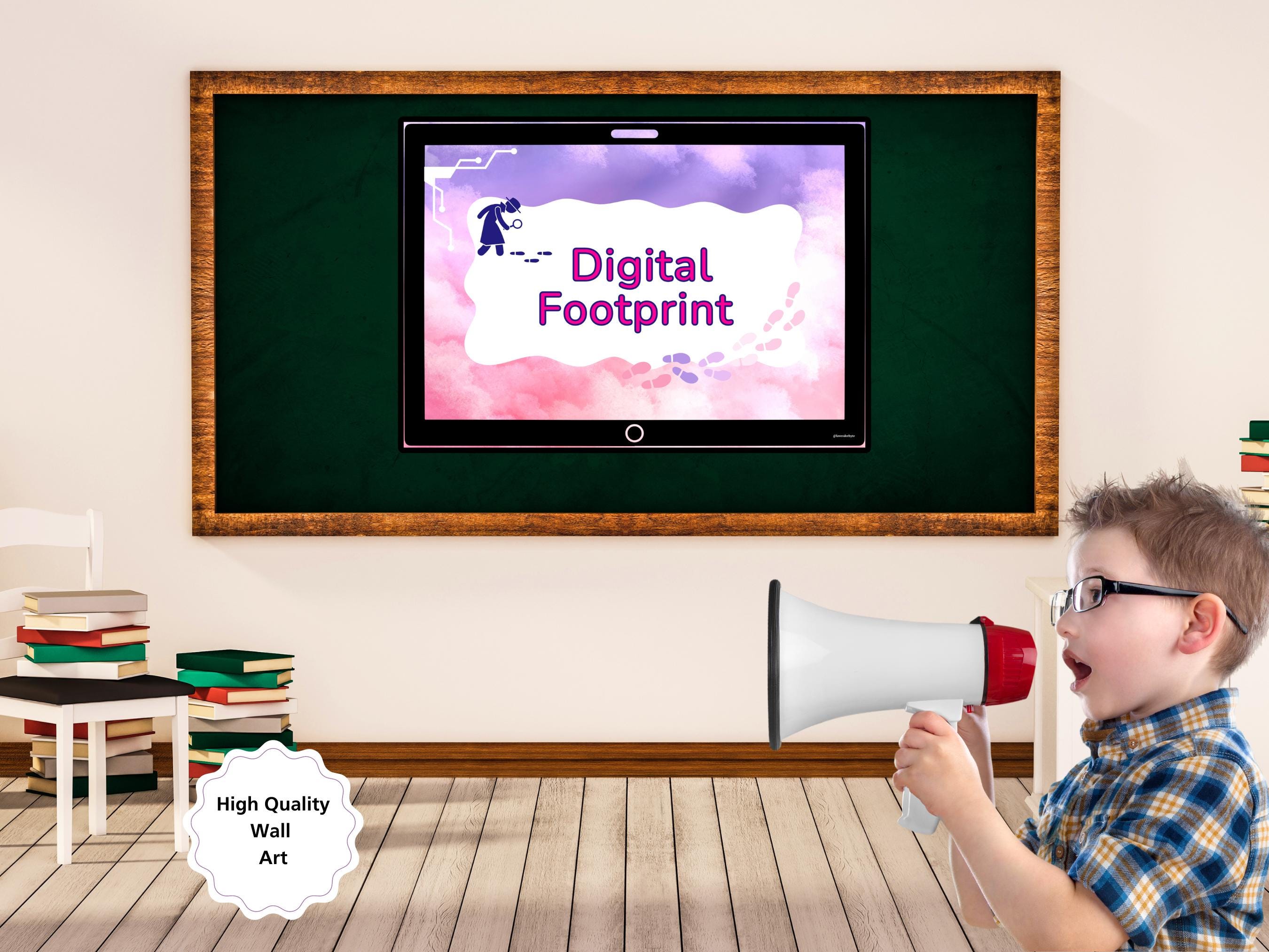 Digital Footprint Awareness Posters | Online Safety & Digital ...
