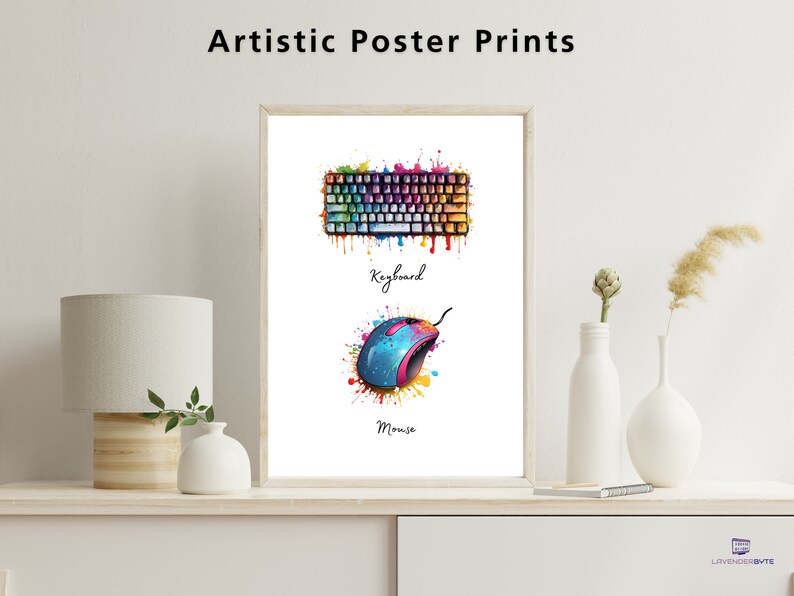 Artistic Computer Hardware Posters Computing Posters Classroom Posters ...