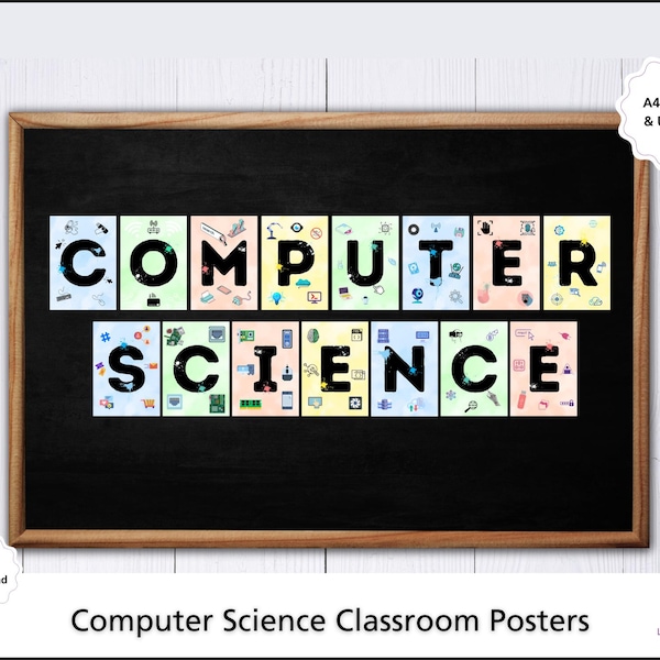 Computer Lab Decor - Etsy