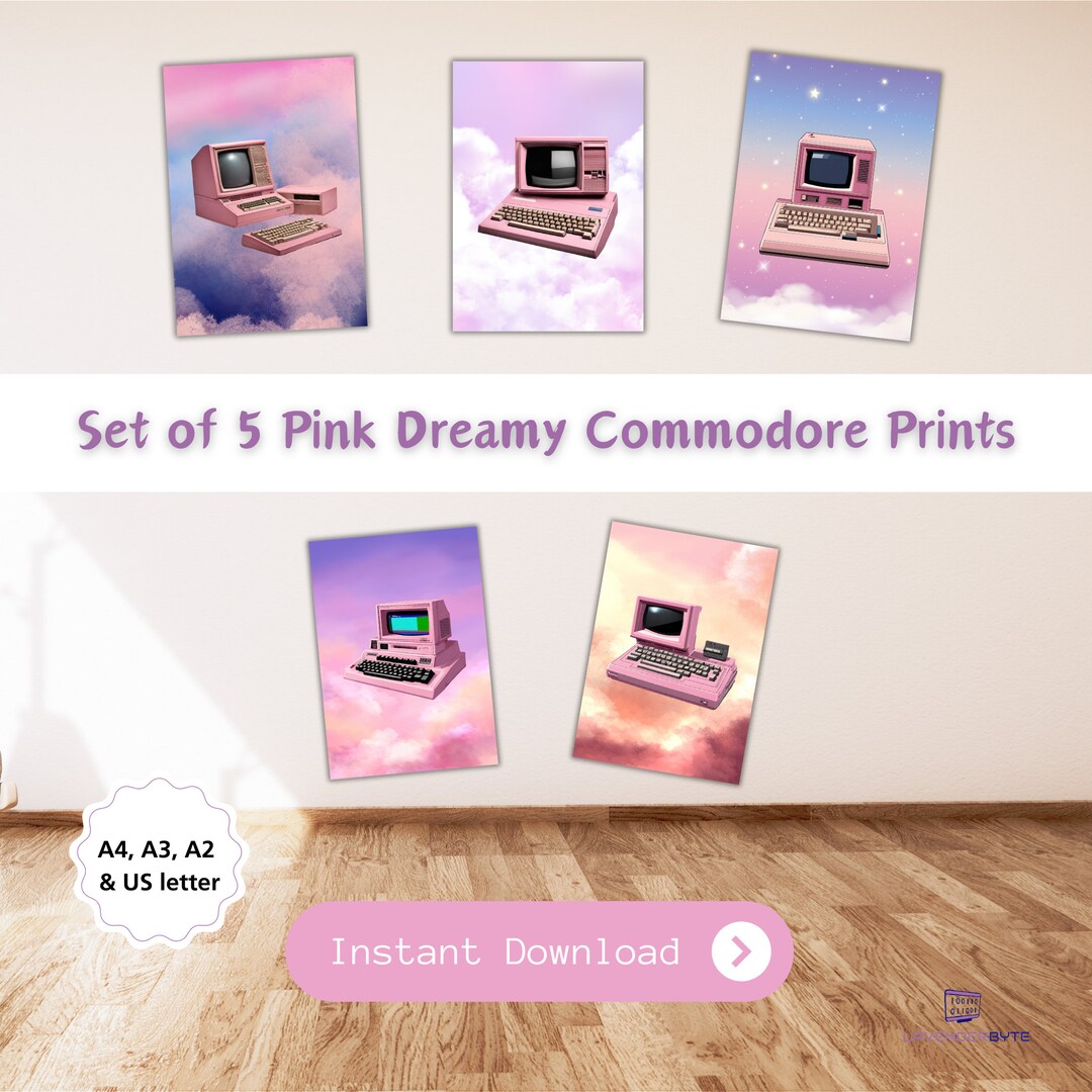 Commodore 64 Vintage Computers Posters Classroom Decor - Etsy