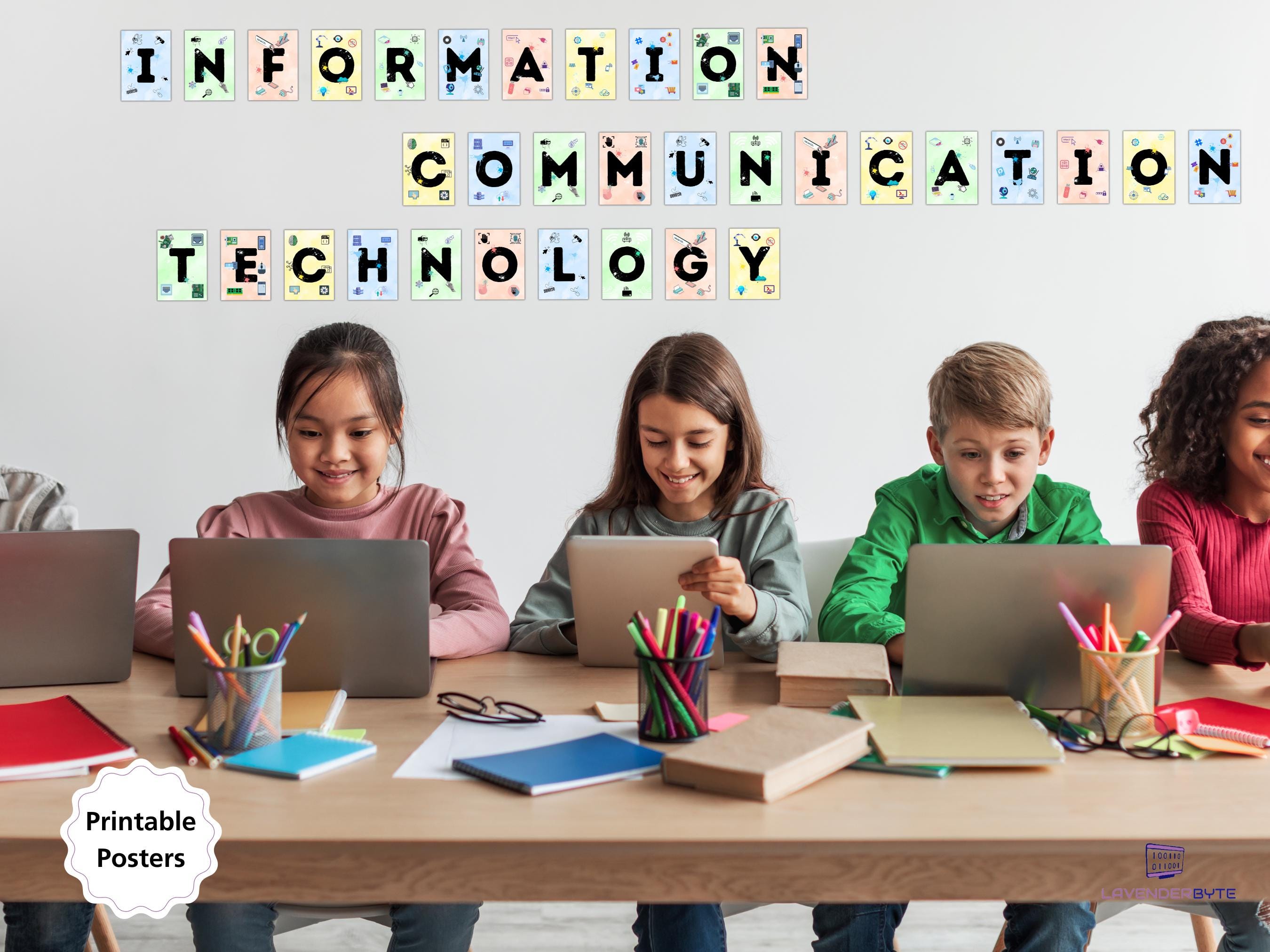 Classroom Display | ICT Letter Posters |inspiring Tech Posters for ...