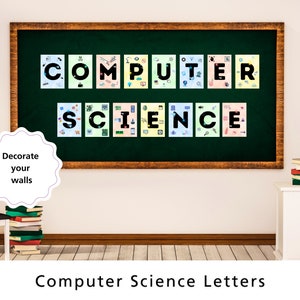 Computer Science Classroom Posters | STEM Bulletin Board Display ...
