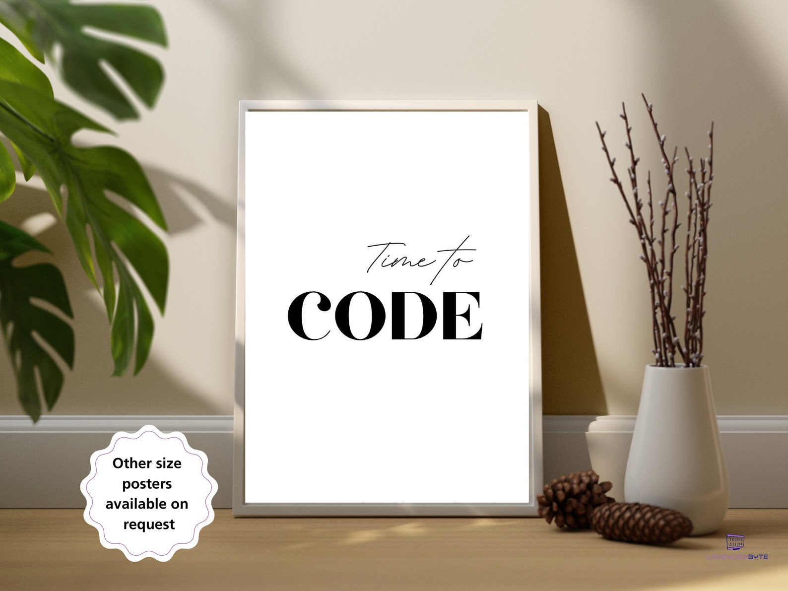 Coding für Mädchen Wand Kunst | Time to Code | Programmiererinnen ...