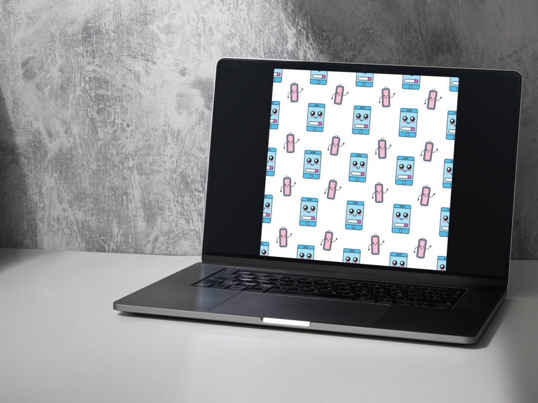 Tech Cute Digital Paper Collection| Kawaii Designs for Scrapbooking ...