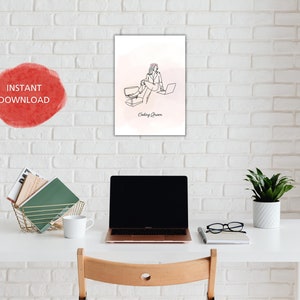 Girls Who Code Queen Poster -female Programmer Print for Aspiring ...