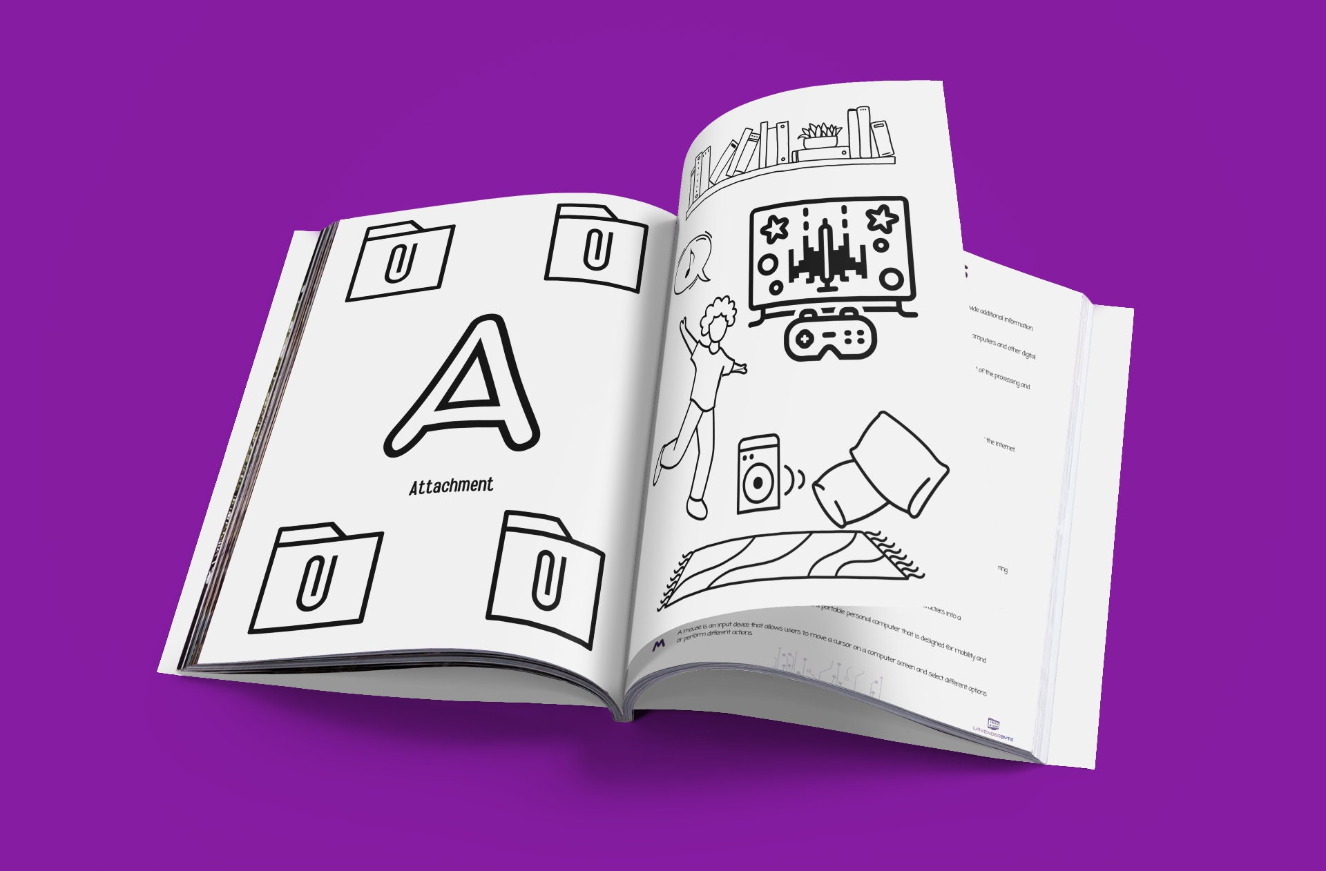 Colouring Book Printable Pages for Students & Children | Computing ...