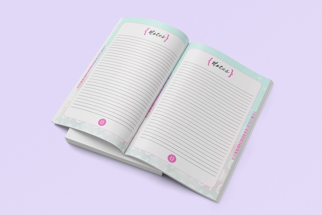 Women in Computer Science Digital Planner Notebook Stationery: Tech Computing Gift Printable for ...