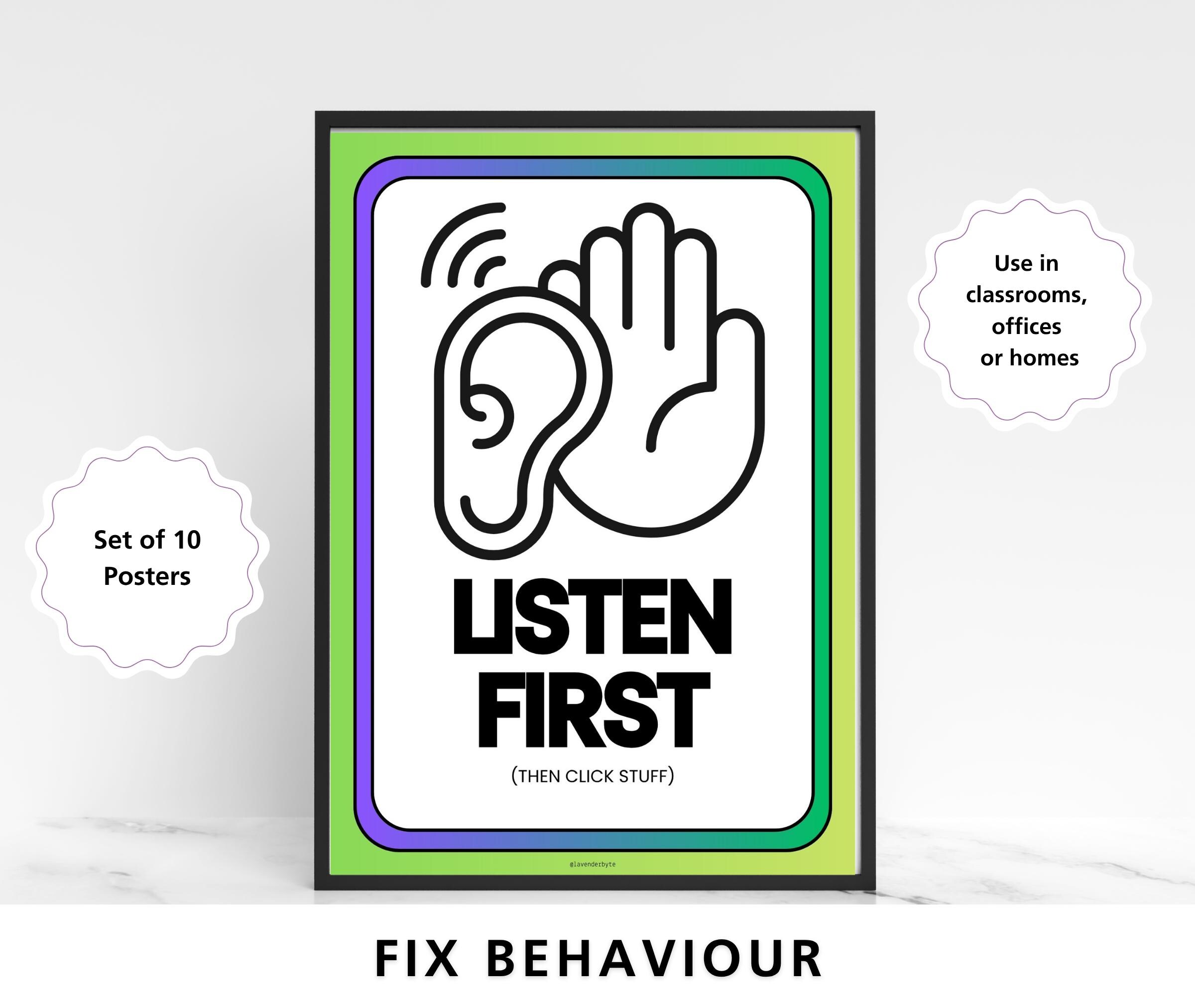 Computer Lab Rules Posters Printable | Computing Classroom Decor | KS2 ...