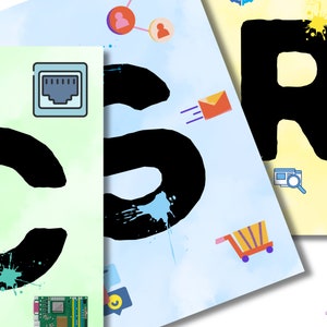 Classroom Computer Science Letter Posters Computing Inspiring Posters ...