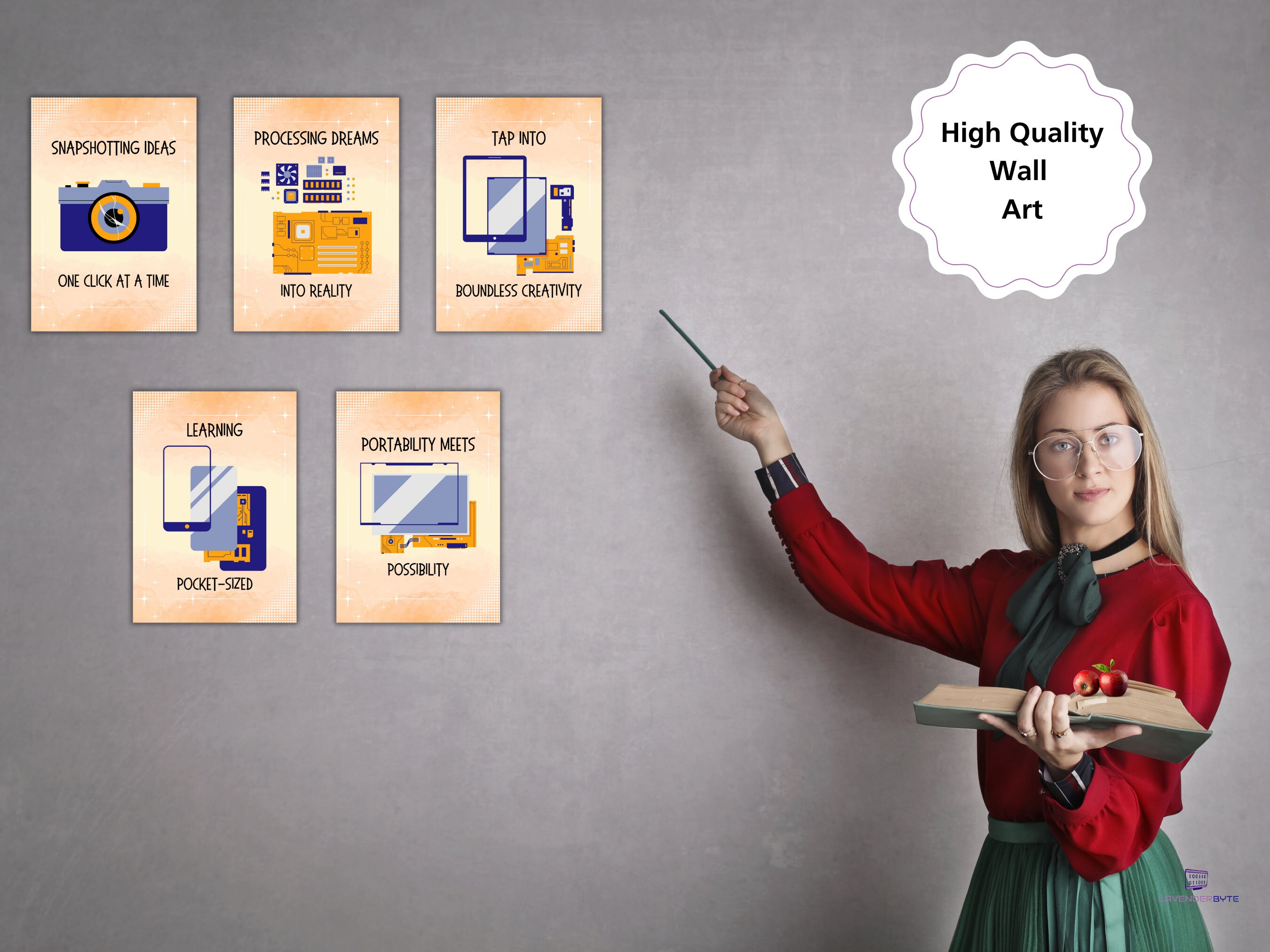 Computer Hardware Posters - Inspiring Tech Classroom Display Set of 12 ...