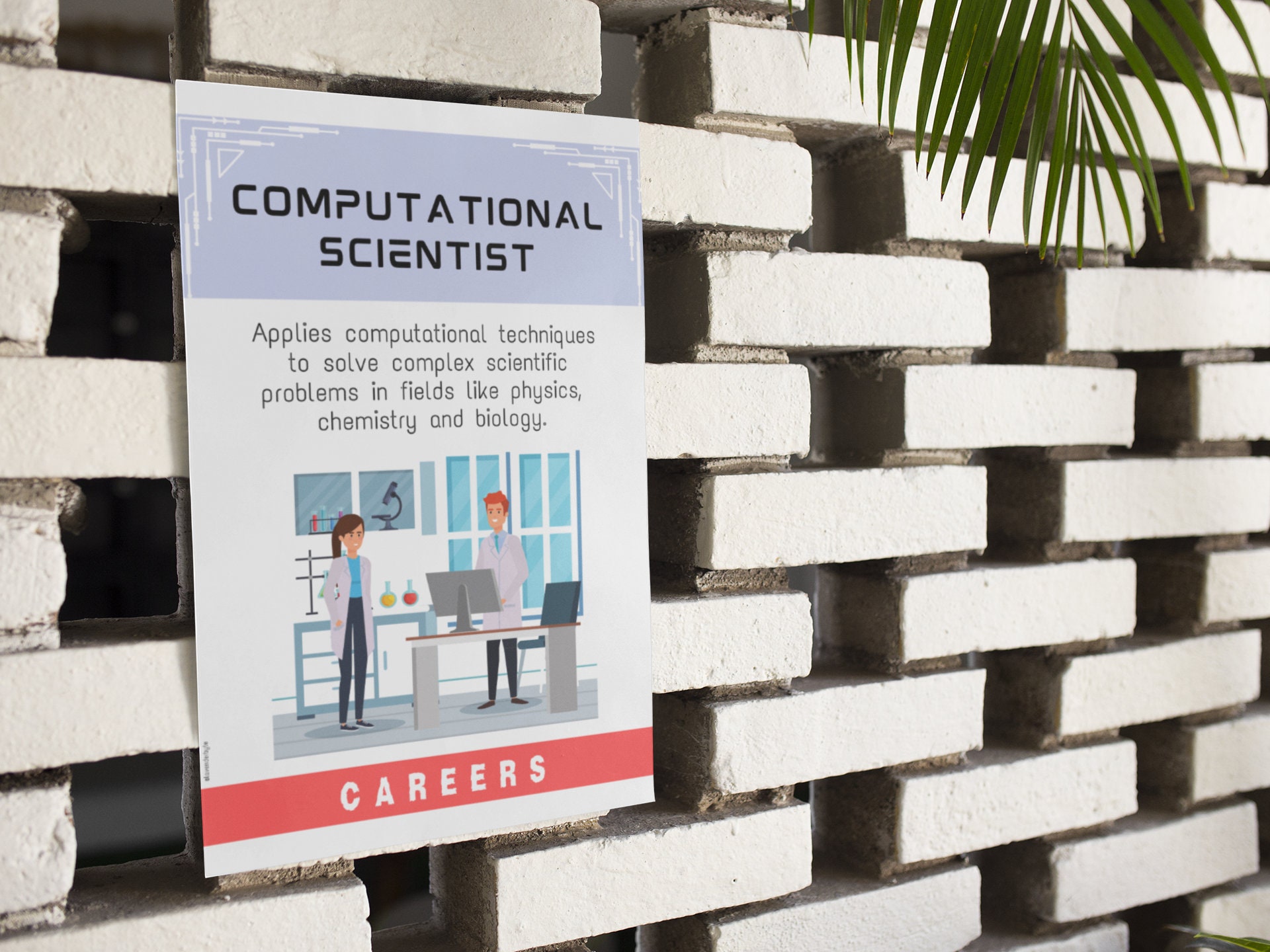 15 Careers in Computer Science Posters Set - Tech Classroom Decor for ...