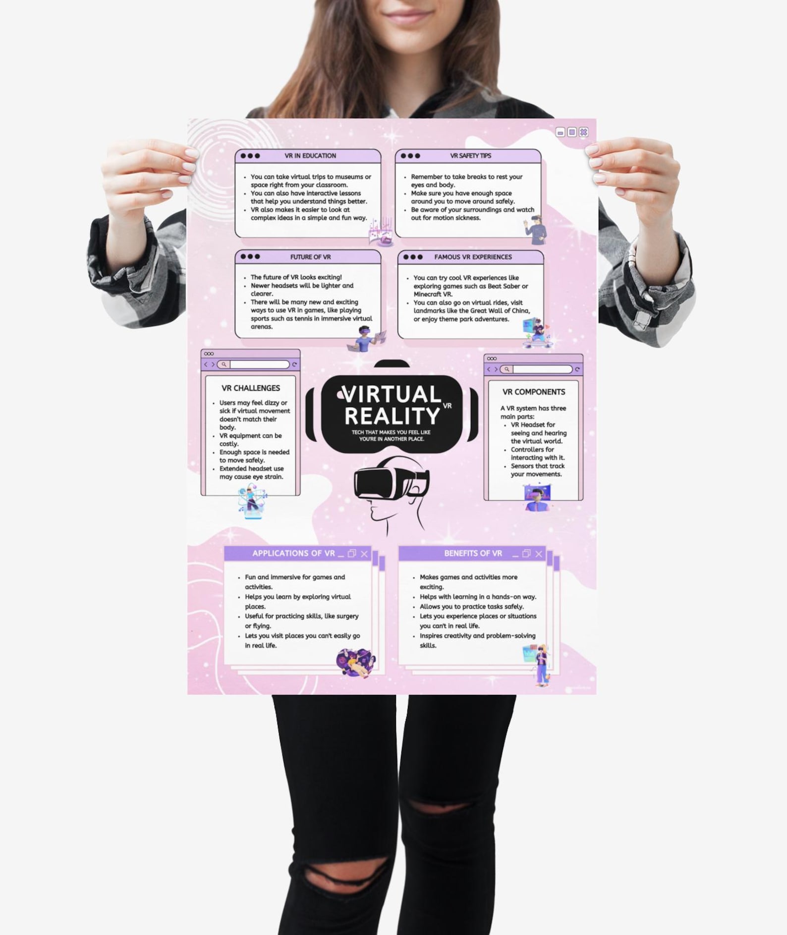 Metaverse & Virtual Reality Printable Posters| Digital Classroom Decor ...