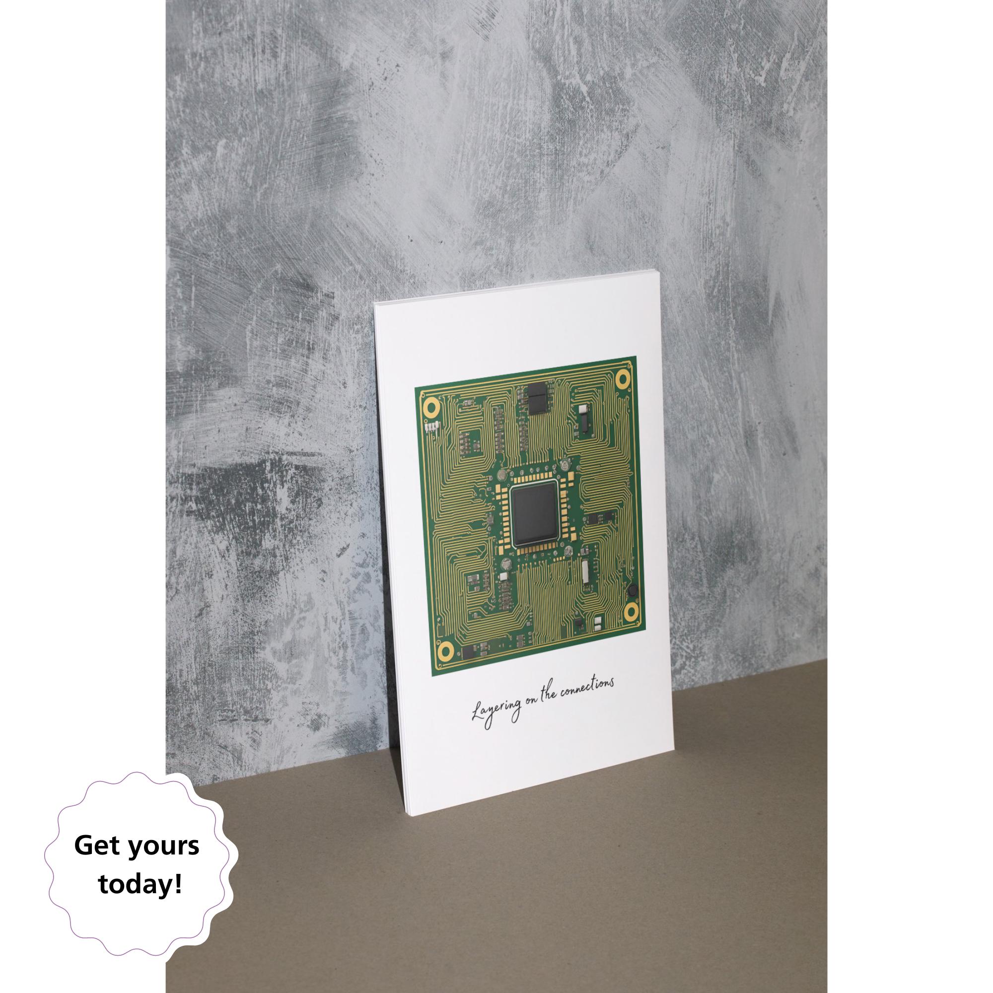 Set of 10 Circuit Board Posters | Modern Tech Art Prints | Unique ...