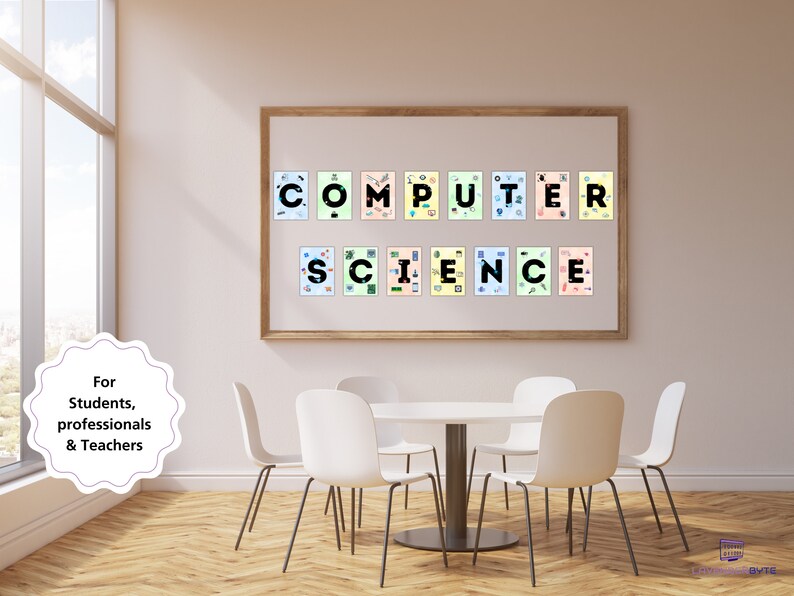 Computer Science Classroom Posters | STEM Bulletin Board | Digital ...