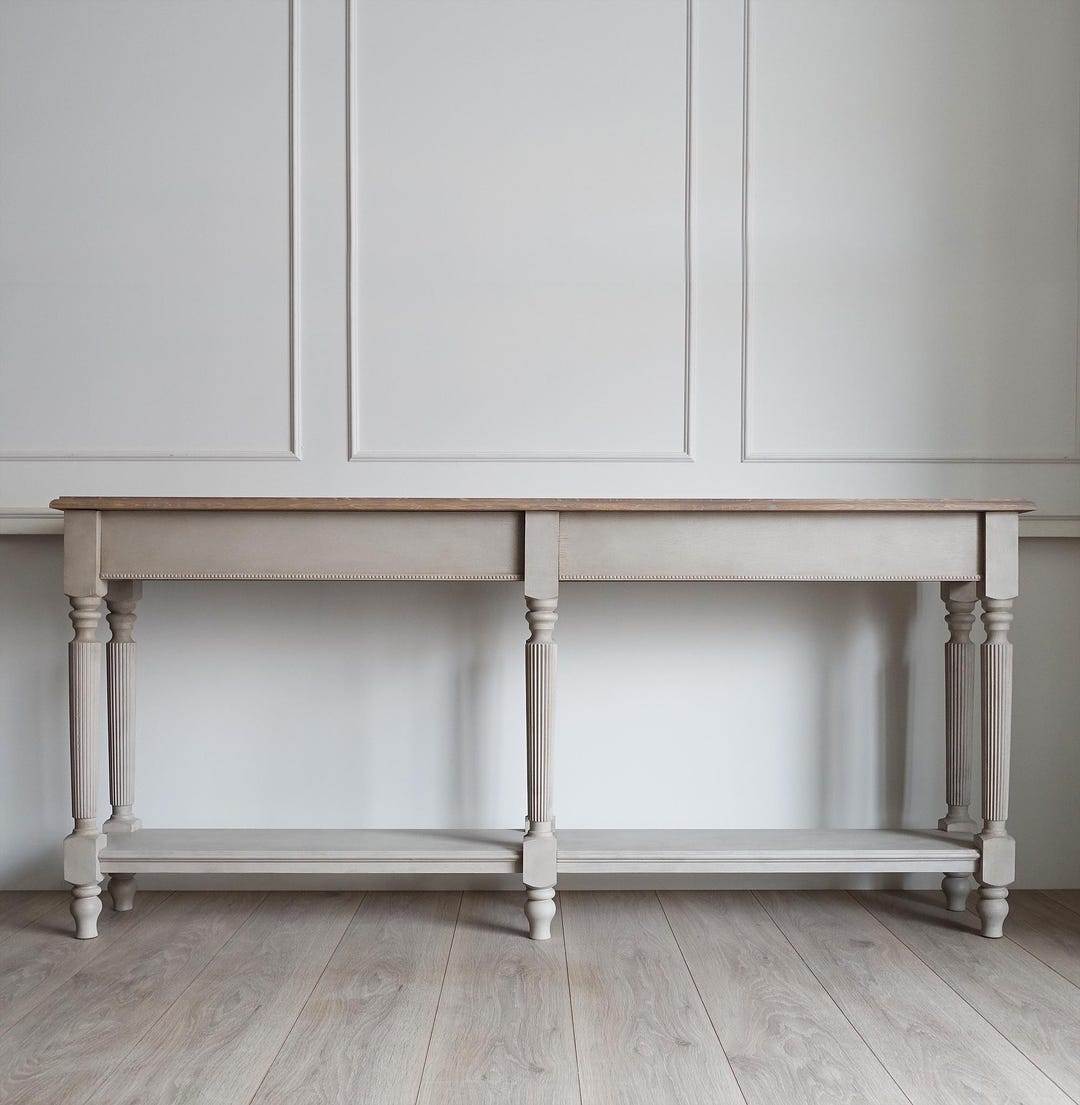Console Table,wooden Table, Desk, Distress Finish, Narrow Table, Wooden ...