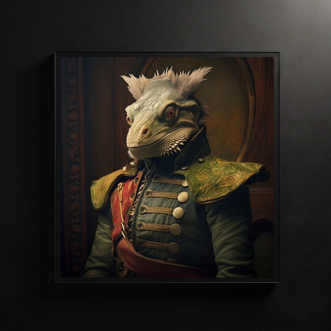 The Chameleon Guard Printable Aiart Digital Download - Etsy