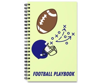 Football Playbook Notebook - Etsy