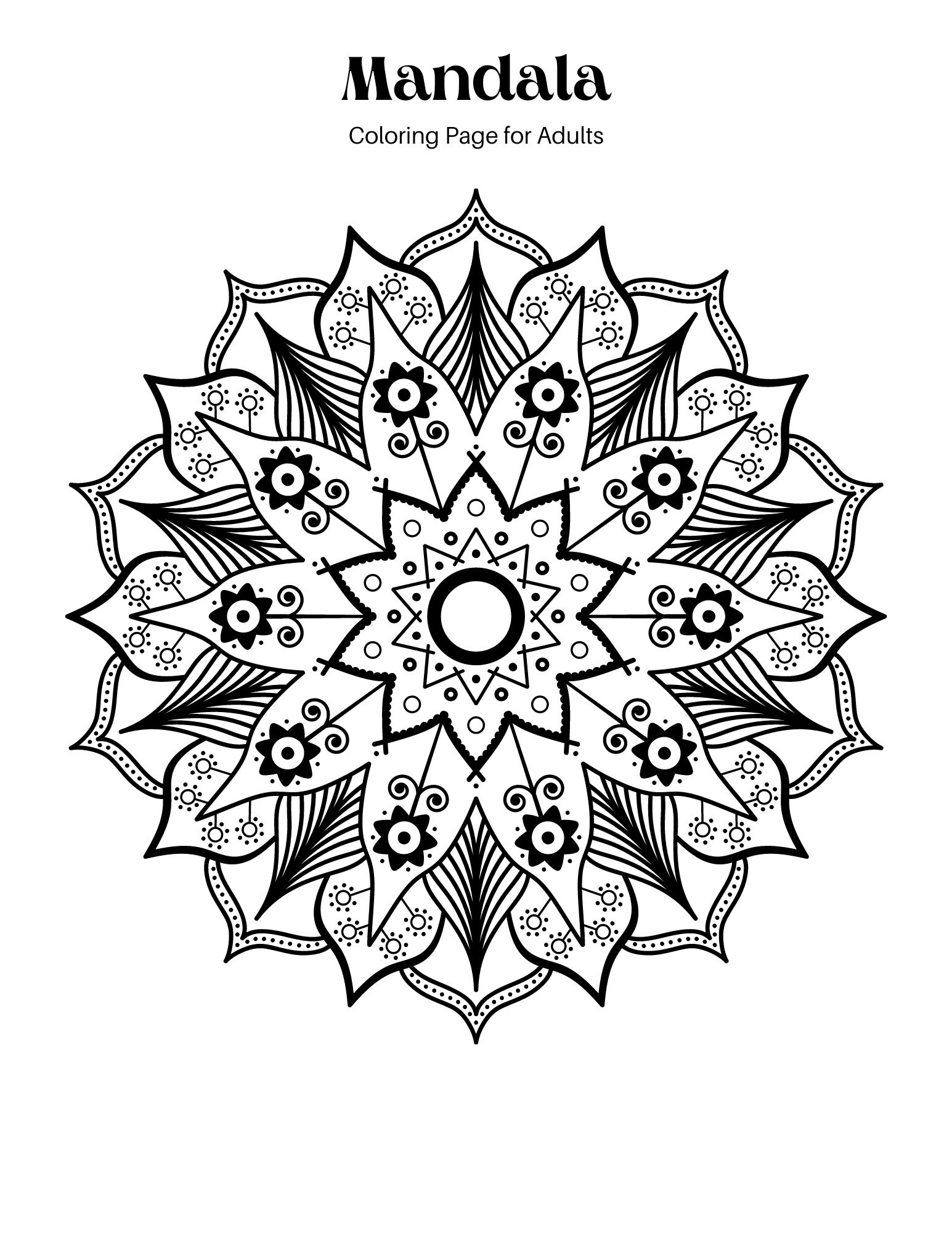 Mandela Adult Coloring Page - Etsy