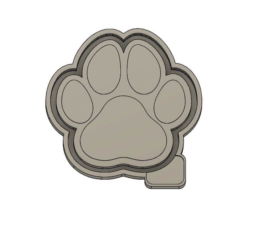 Dog Paw STL - Etsy