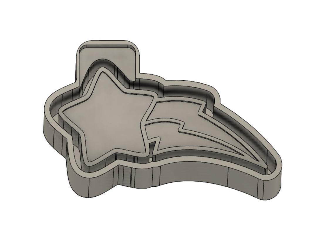 Shooting Star STL - Etsy