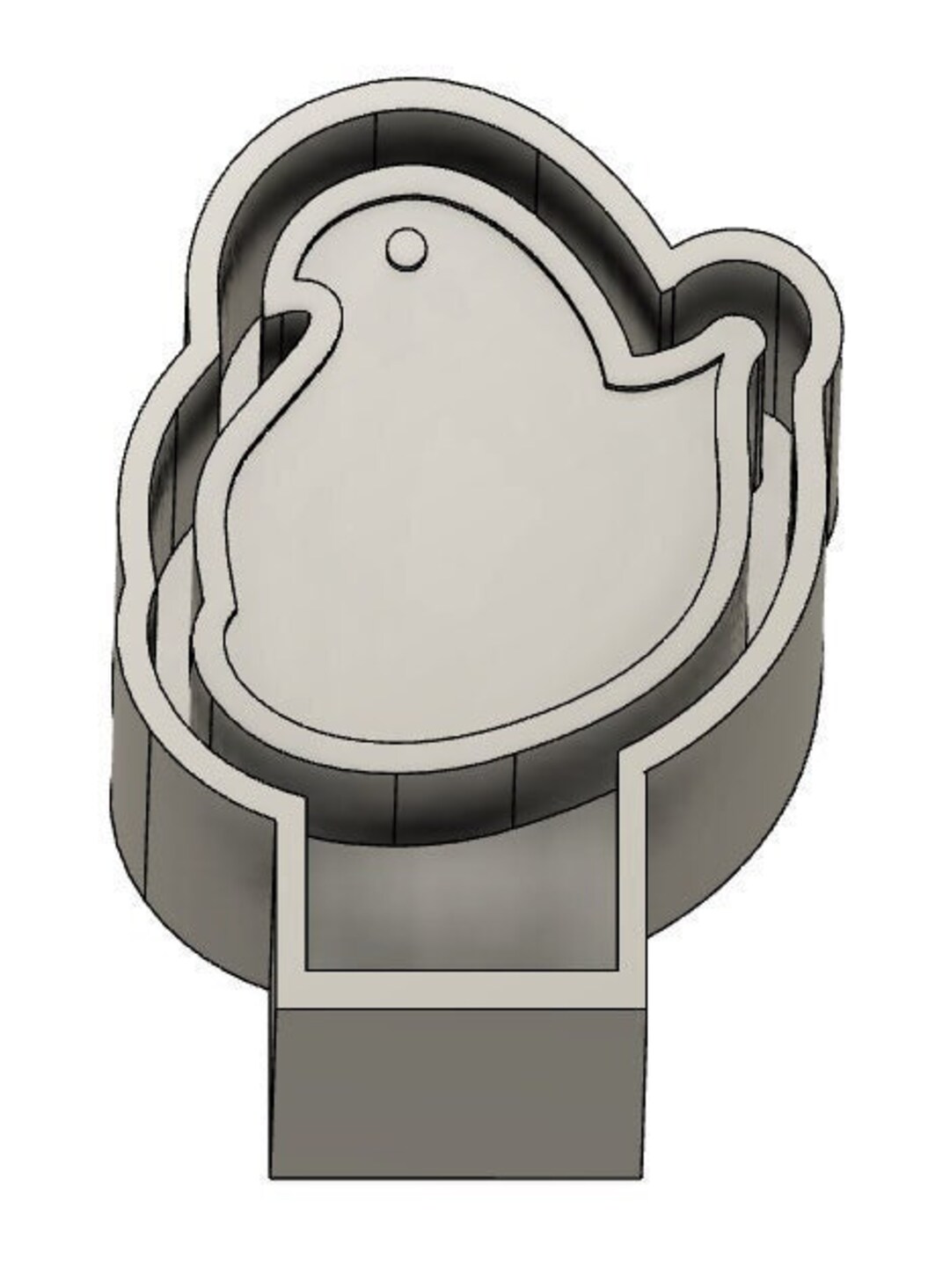 Peeps Chick STL Freshie File - Etsy