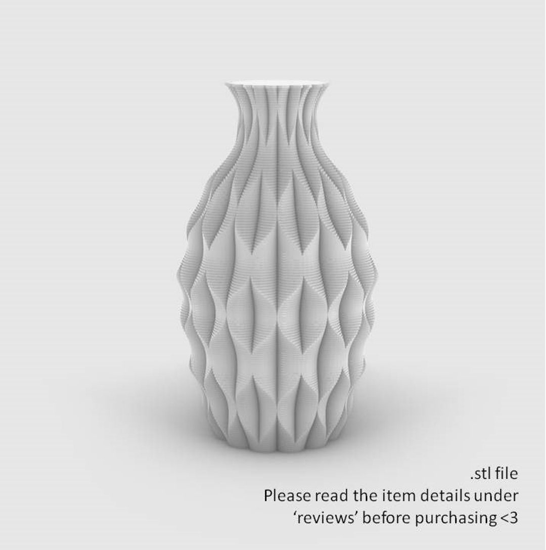 Inside Out Grape Pattern Vase, Variation 3D Printable Model Stl File ...