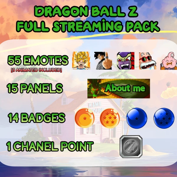Dbz Emotes Twitch - Etsy Israel