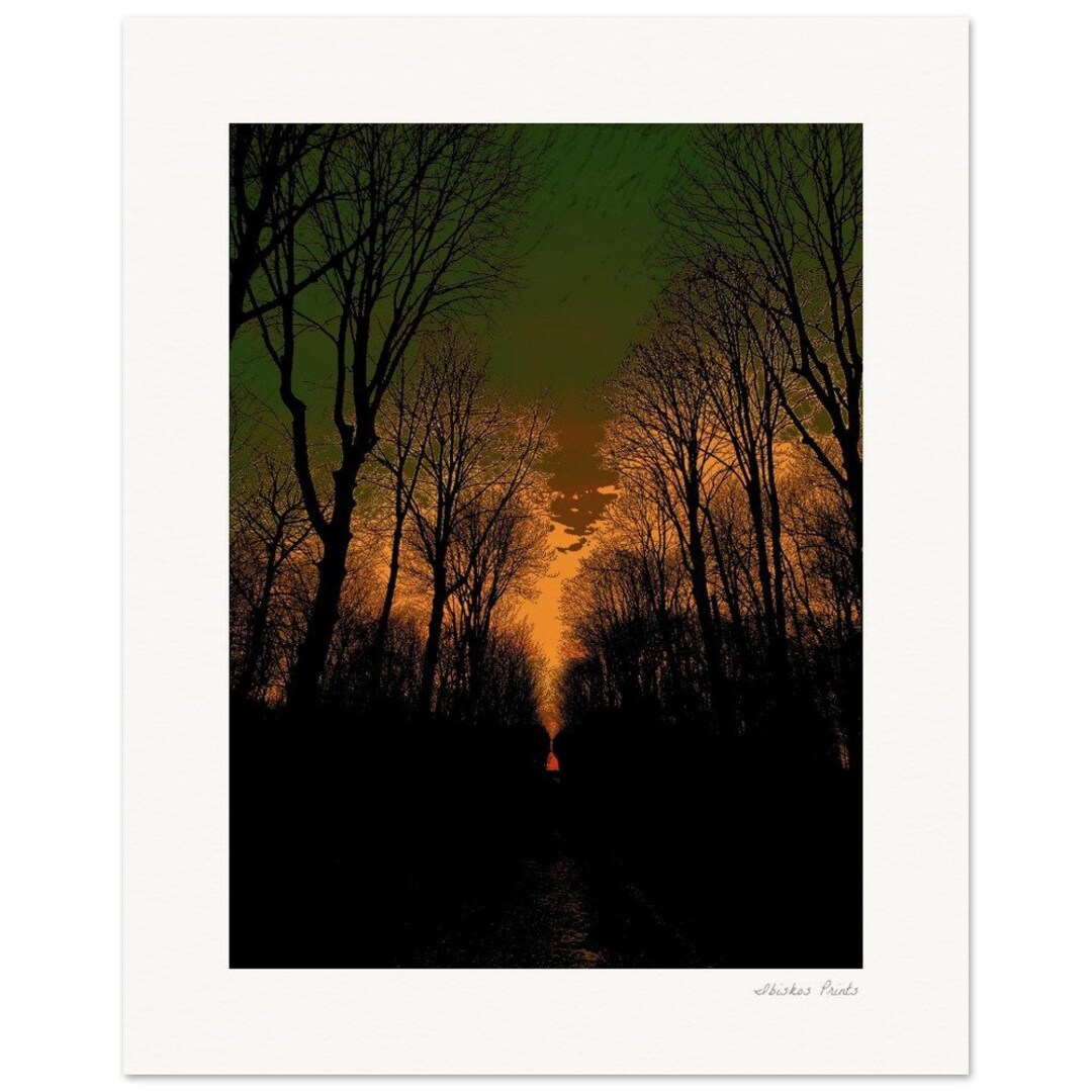 Pathway Print - Etsy