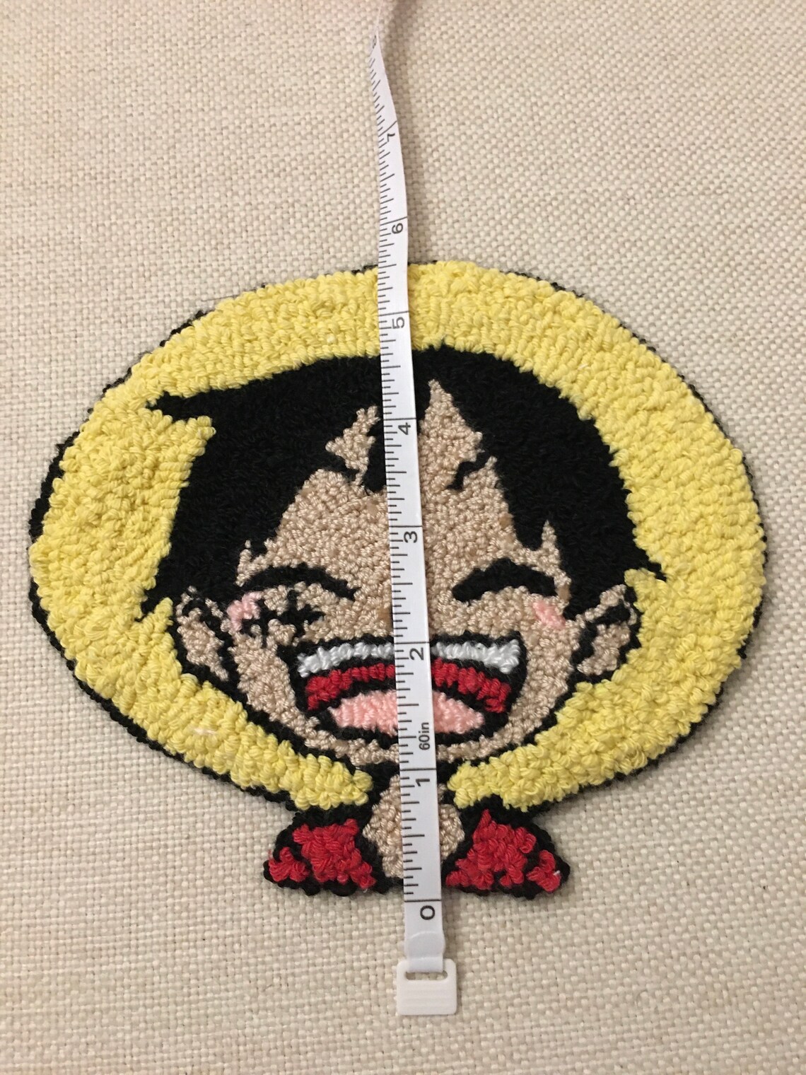 Monkey D. Luffy One Piece Tufted Home Decor Embroidery Wall - Etsy