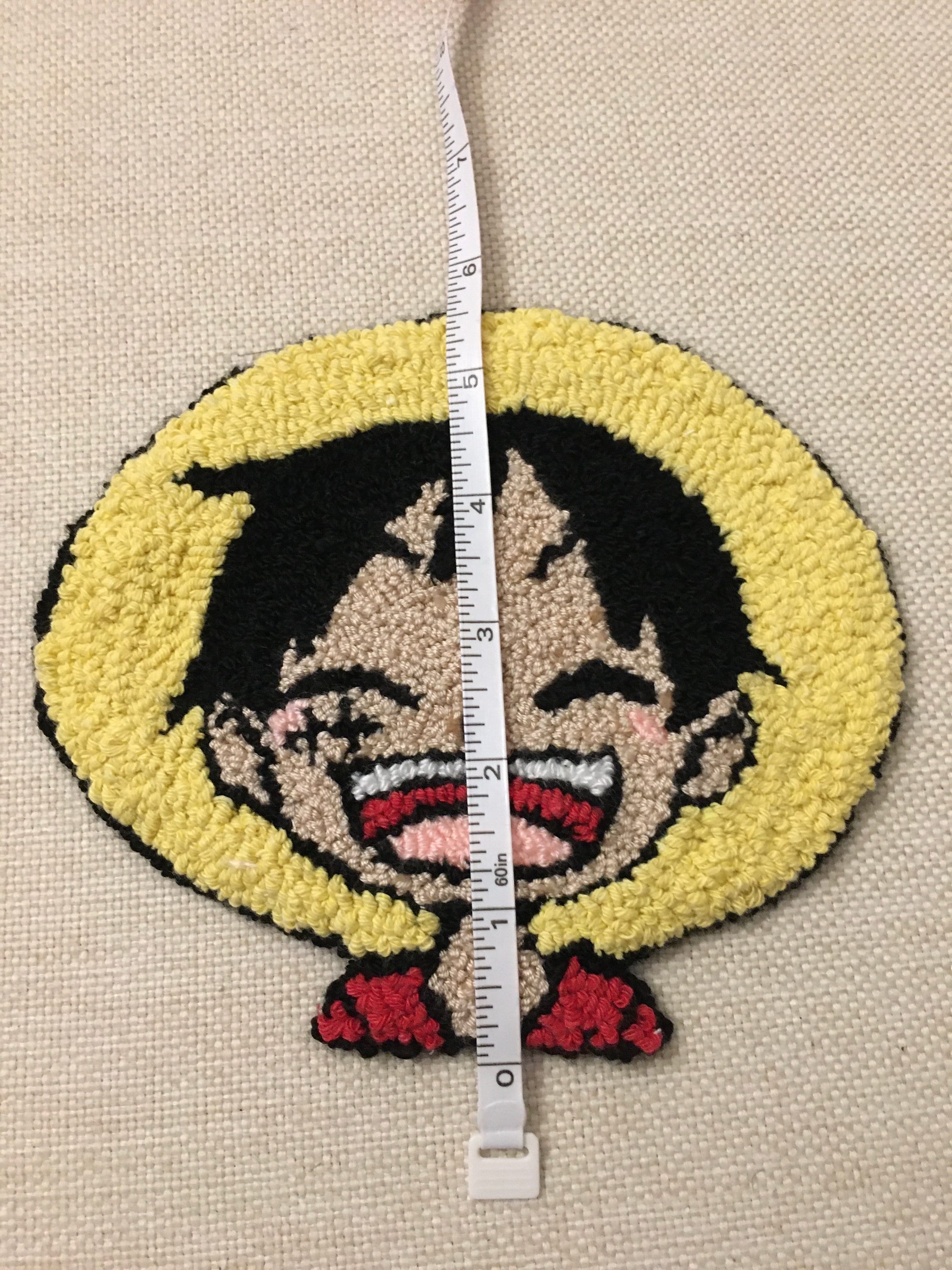 Monkey D. Luffy One Piece Tufted Home Decor Embroidery Wall - Etsy