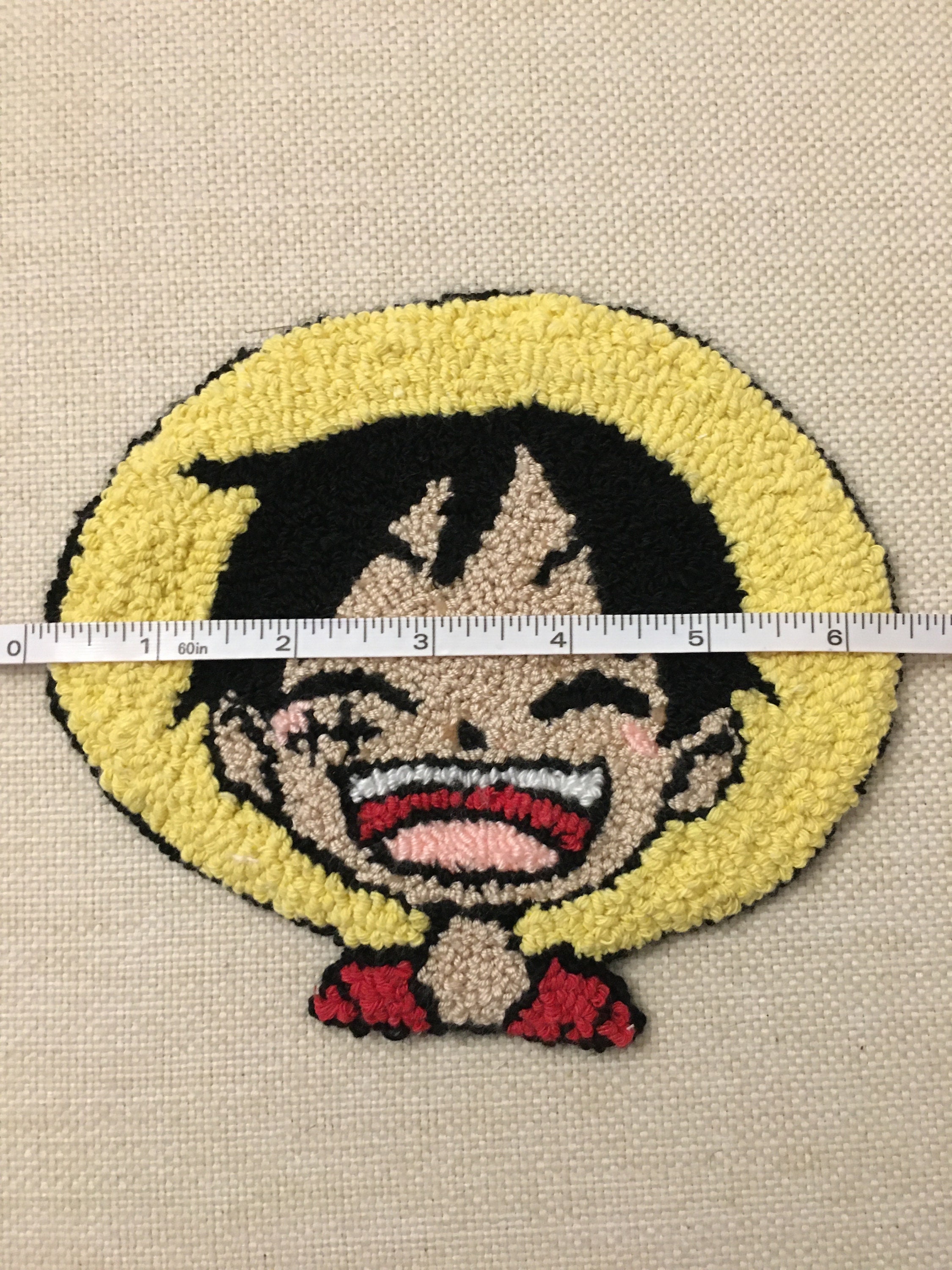 Monkey D. Luffy One Piece Tufted Home Decor Embroidery Wall - Etsy