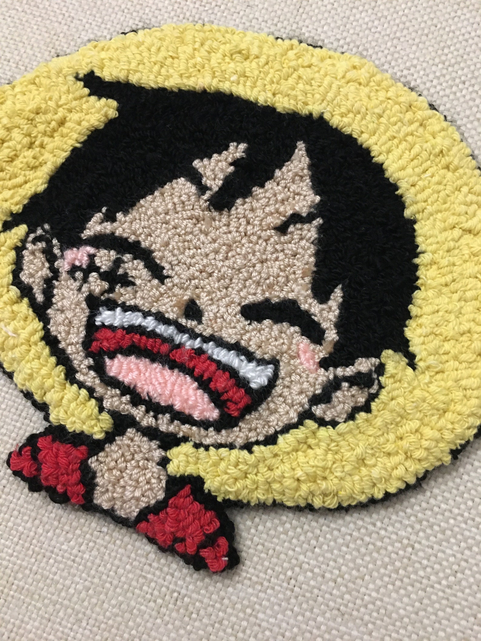 Monkey D. Luffy One Piece Tufted Home Decor Embroidery Wall - Etsy