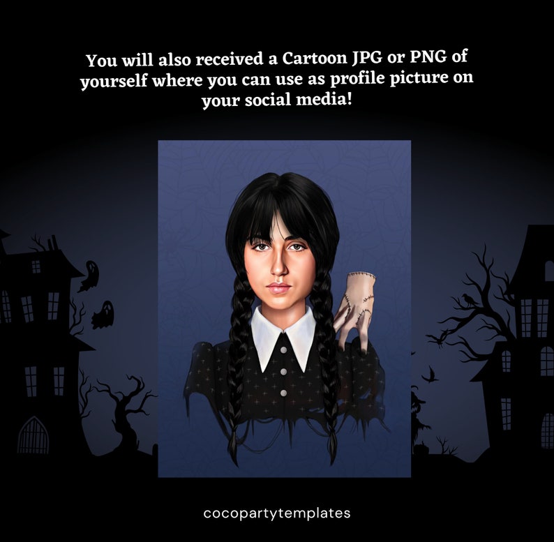 Printable Wednesday Addams Topper Bags, Wednesday Cookie Bag, Wednesday ...