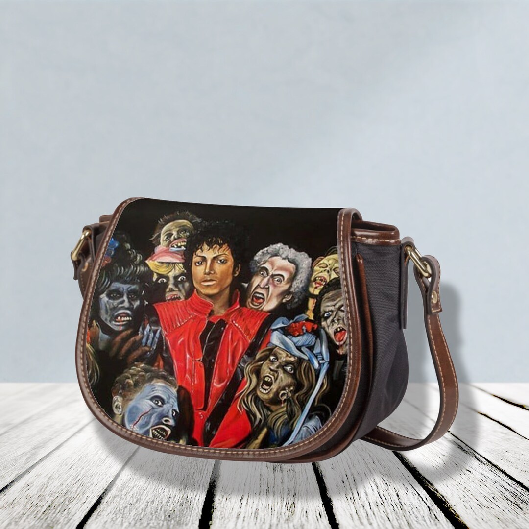Michael Jackson Saddle Bag Michael Jackson Bag King of Rock - Etsy