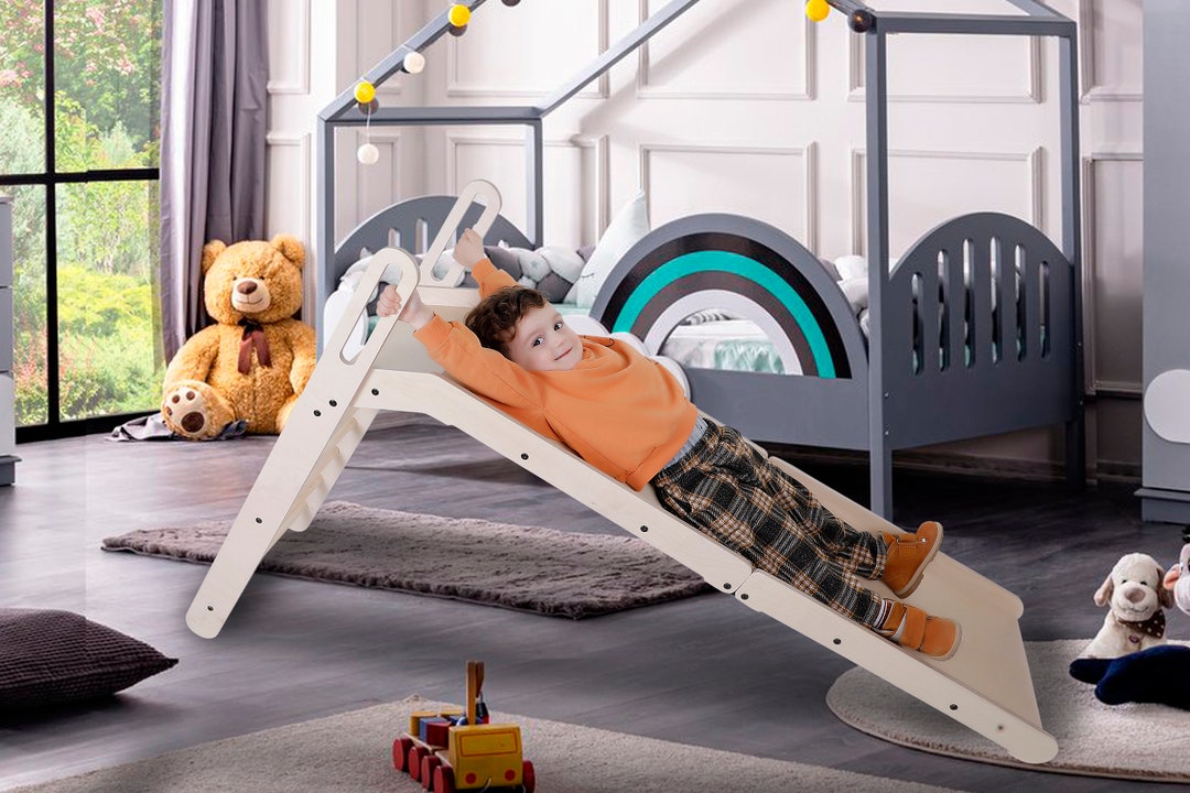 Collapsable and Foldable Eco-friendly Wooden Slide With - Etsy