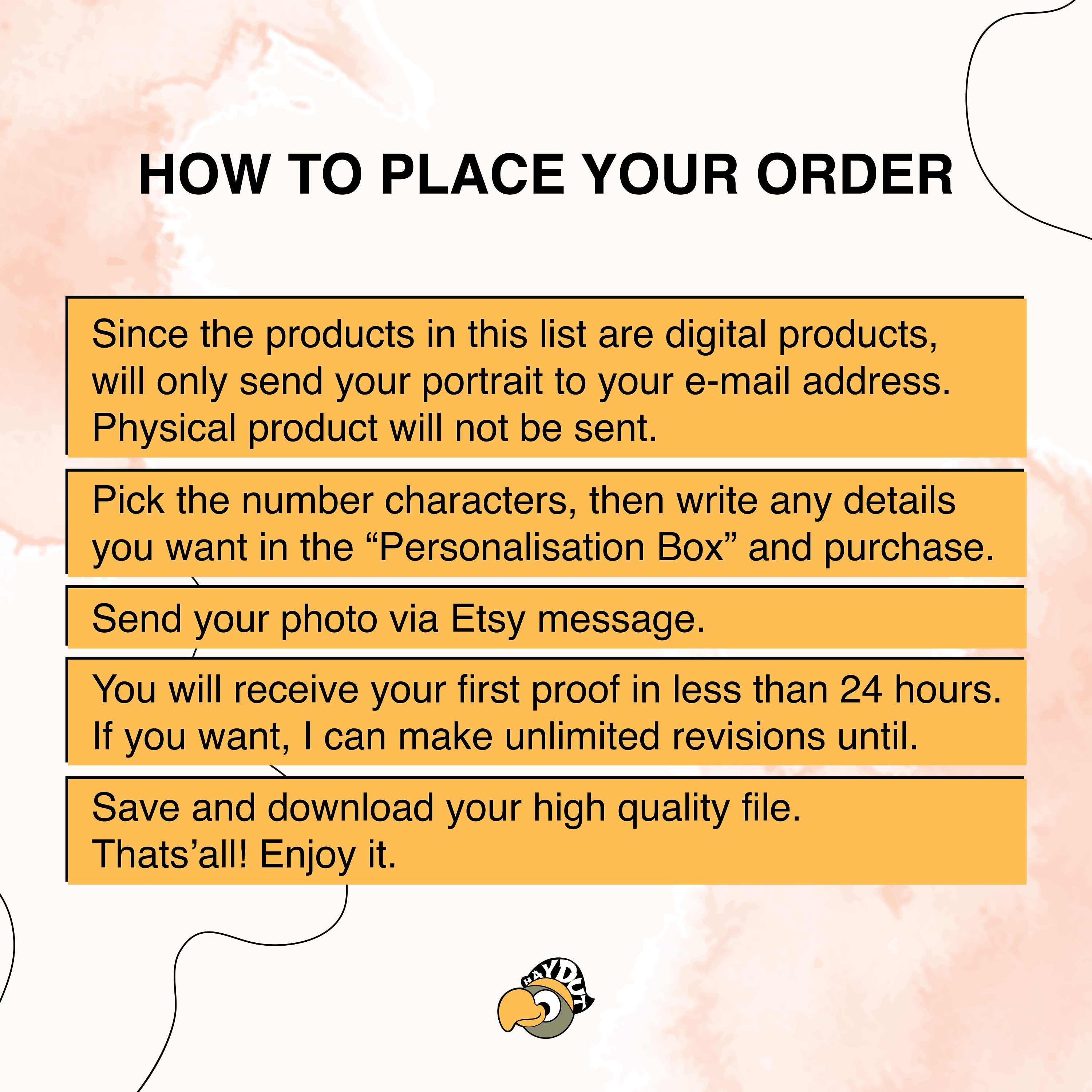 Digital Faceless Portrait | Faceless Portrait Custom | Faceless ...