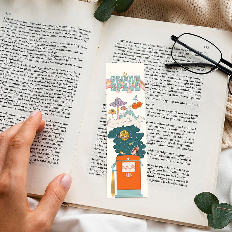 Printable Bookmark Set 5X15 Cm | Digital Bookmark | Cute Bookmark ...