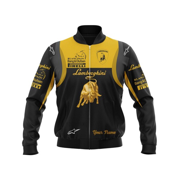 Lamborghini Bomber Jacket - Etsy