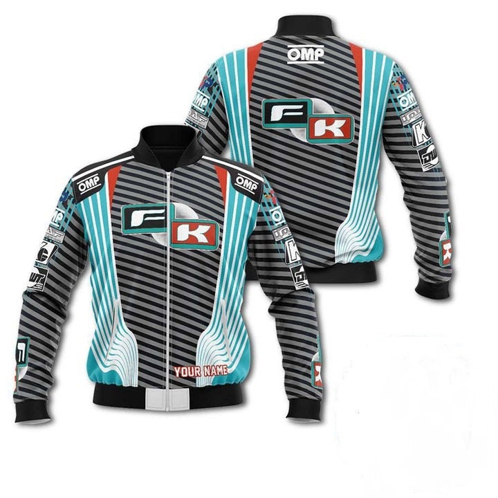 Tony Kart Bomber Jacket Fomular K Go Kart Karting FK OMP - Etsy