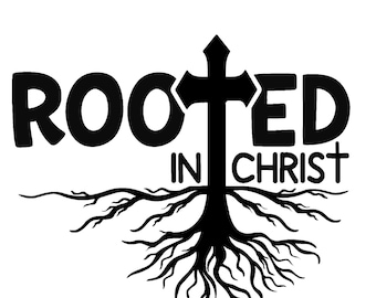 Christian Svg Man of Faith & Rooted in Christ Designs Instant Download Digital Files Png, Eps ...