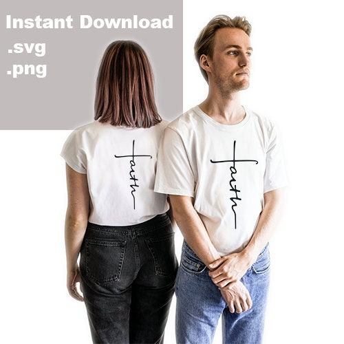 Faith Cross Instant Download - Etsy