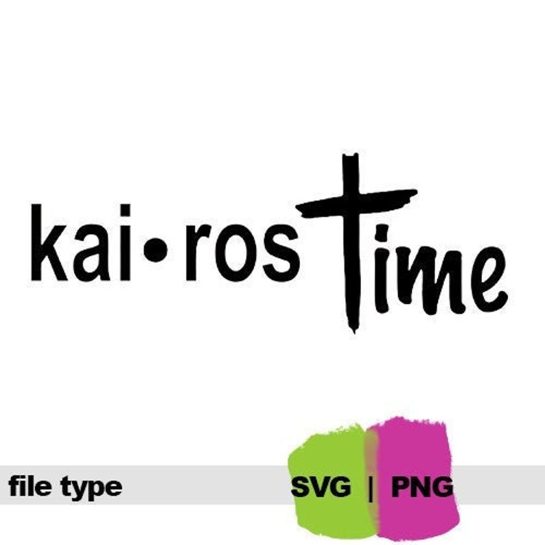 Kairos Instant Download SVG PNG - Etsy