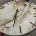 Wedding Gift Clock Light Beige Elegant Resin Marble Wall Clock With ...