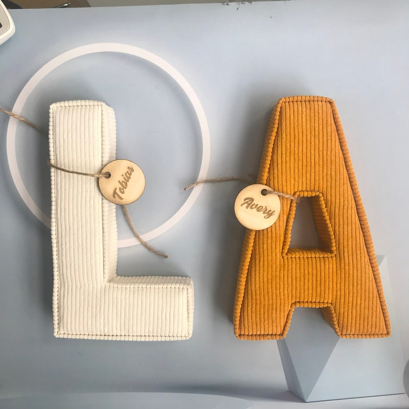 Fabric Letters - Etsy