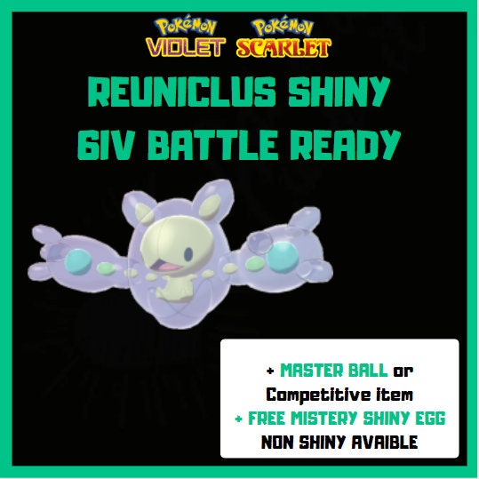 Shiny Reuniclus X Y