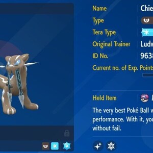 CHIEN-PAO SHINY 6IV Rare Pokémon Scarlet and Violet Instant Delivery - Etsy