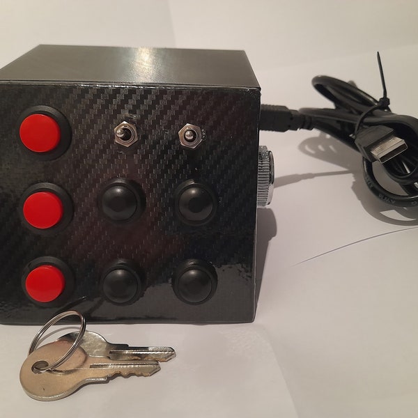 American Truck Simulator Button Box - Etsy