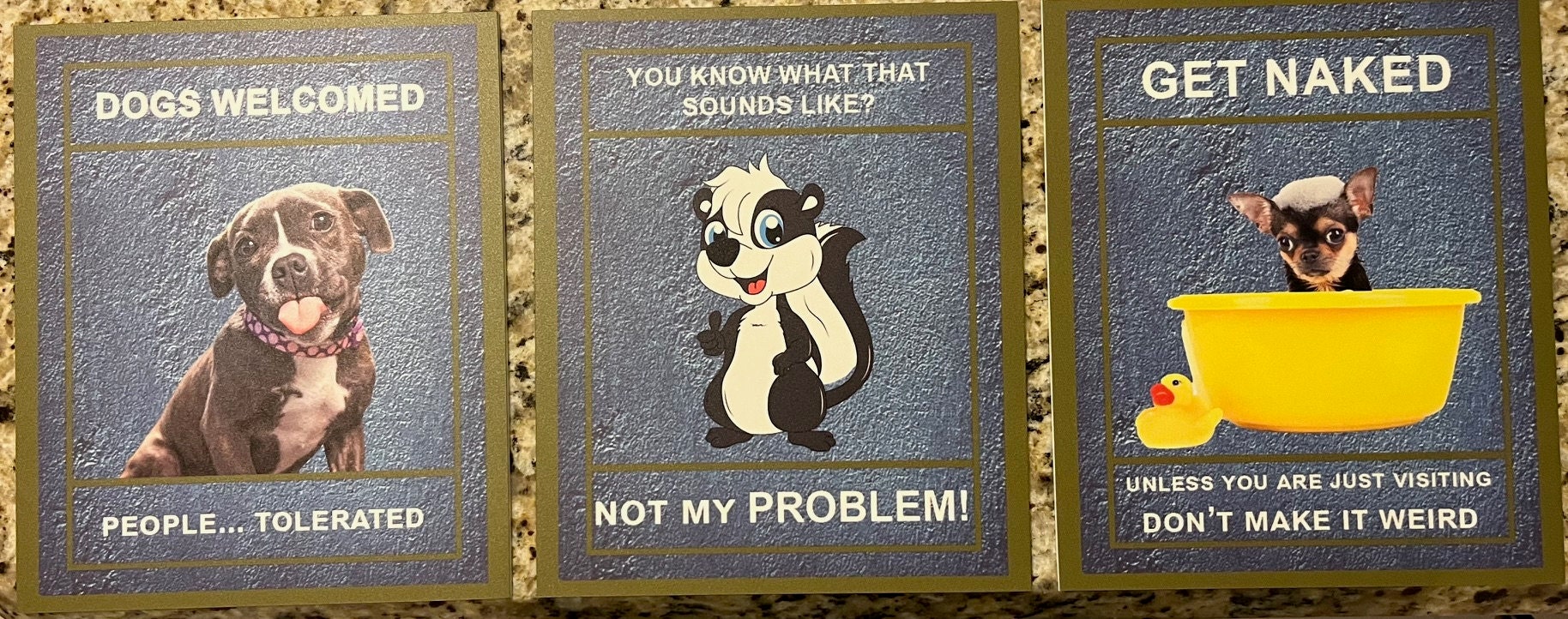 Multi-purchase PVC Signs - Etsy