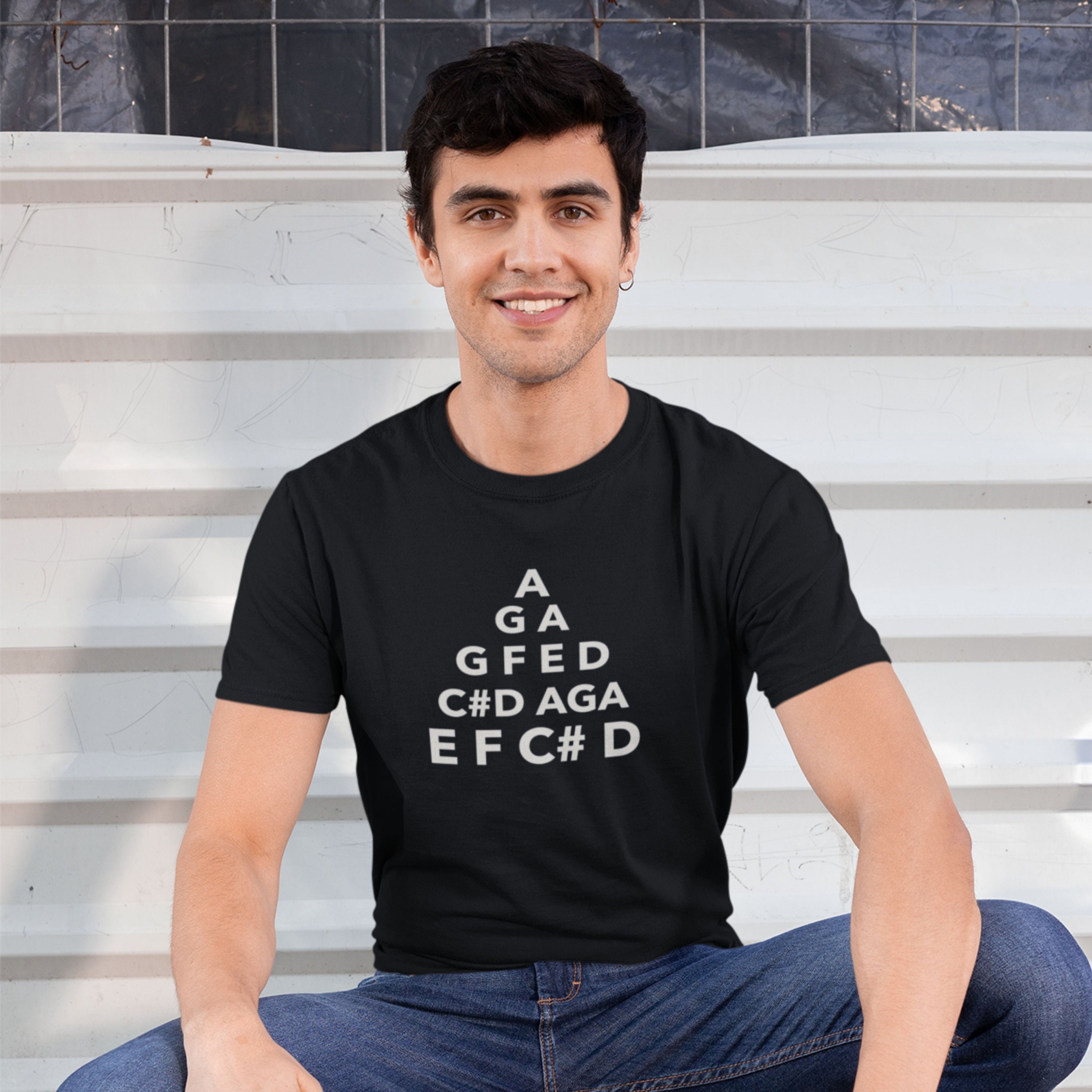 Music Notes T-shirt, Funny Musician T-shirt, Bach Toccata and Fugue ...