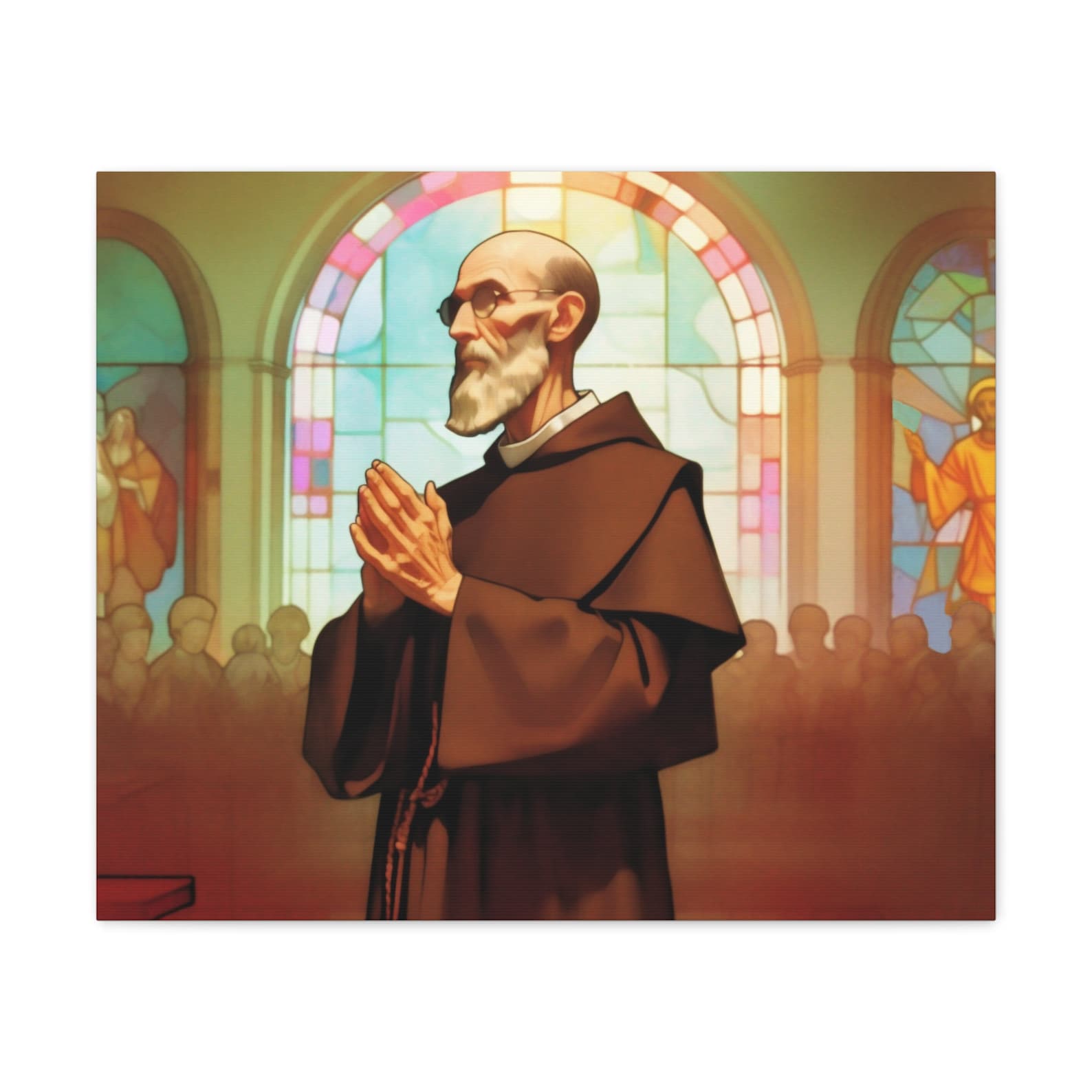 Blessed Solanus Casey, O.f.m.cap - Religious Art, Catholic Wall Decor ...